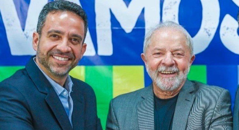 Time82 - Paulo Dantas se encontra com Lula para apresentar obras em AL